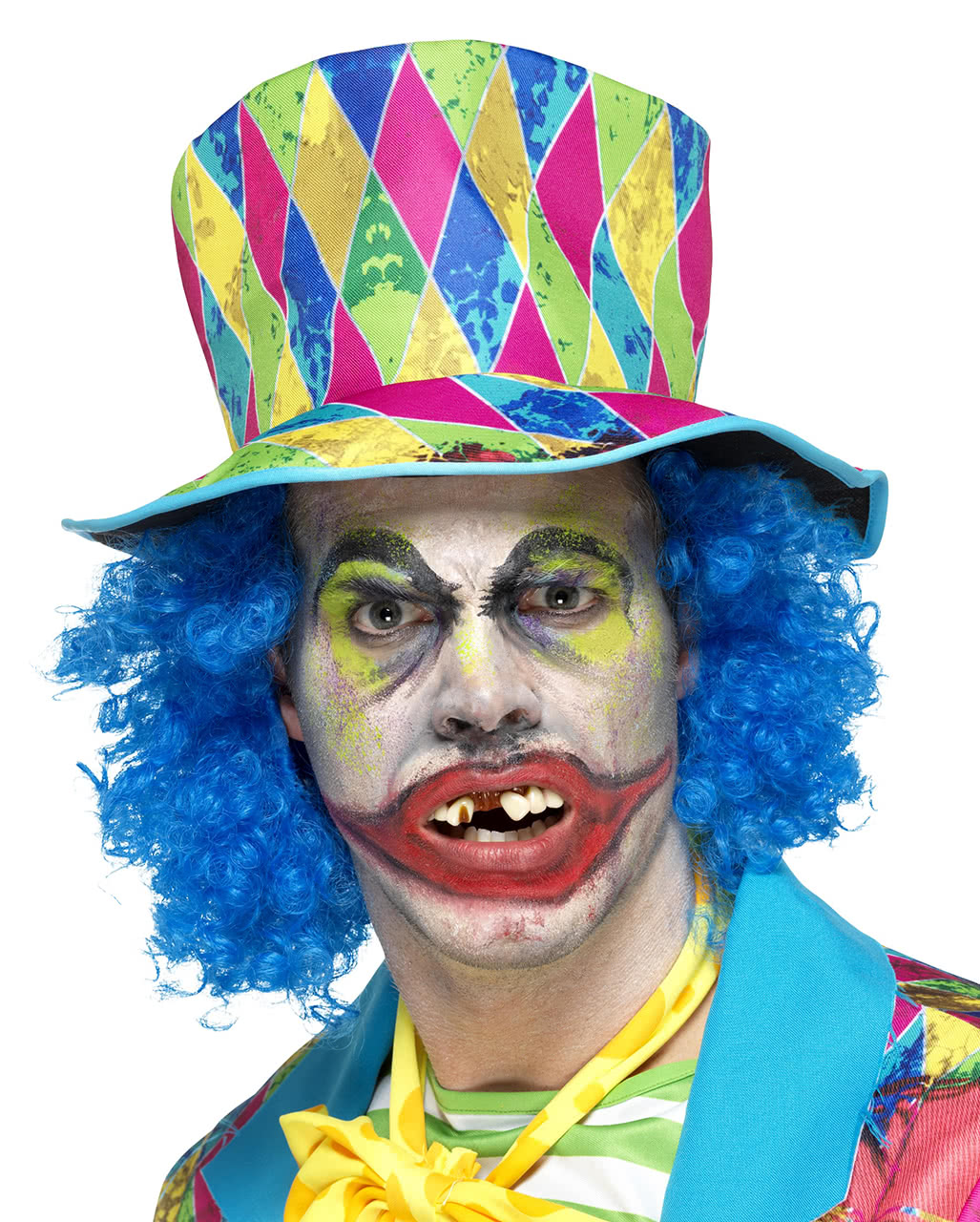 Psycho Clown Bite Halloween costume accessories | horror-shop.com